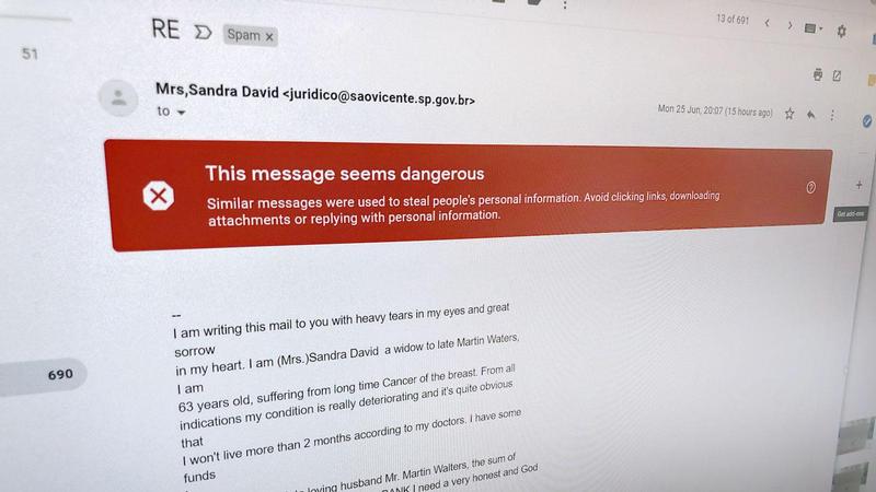 Έλαβα ένα email που προσπάθησε να με απειλήσει, τι κάνω; - CSIi - Cyber ...